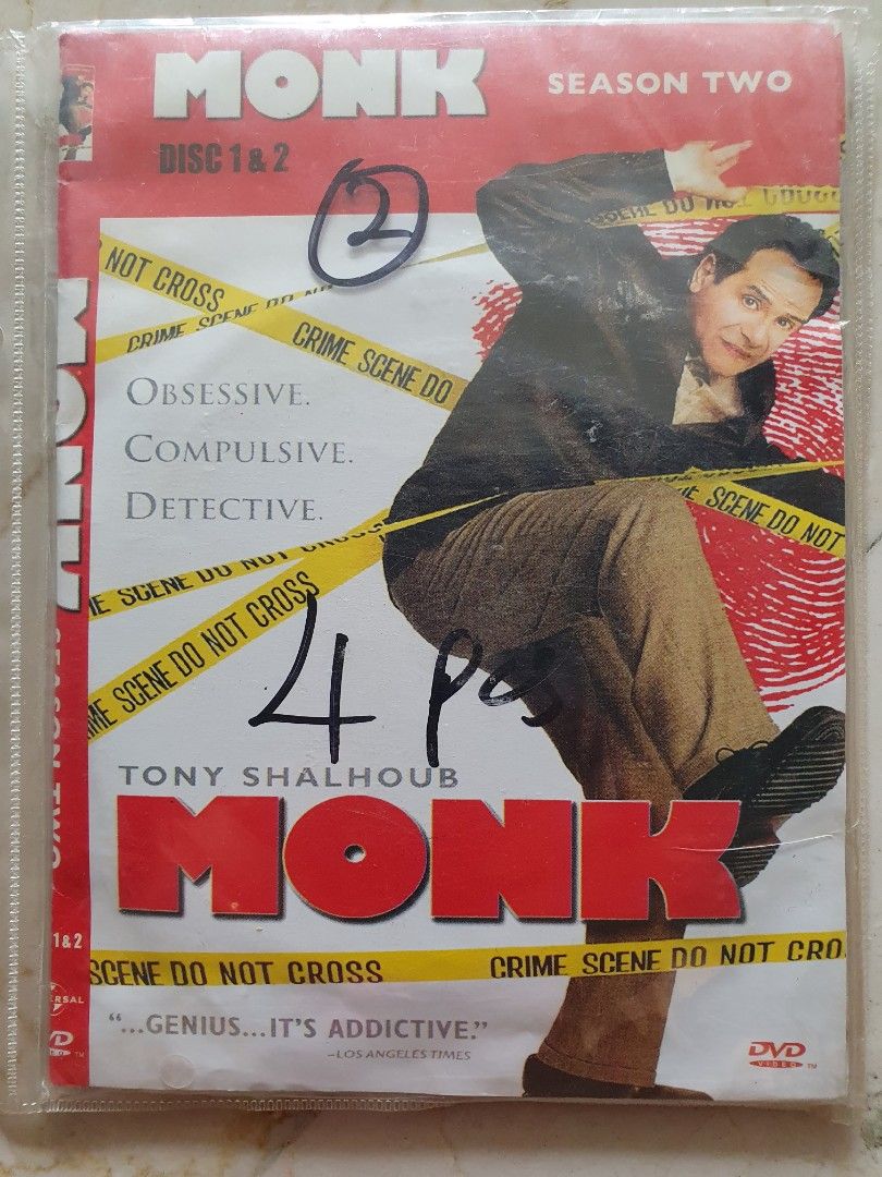 Monk DVDs collectibles for fans, Hobbies & Toys, Music & Media, CDs ...