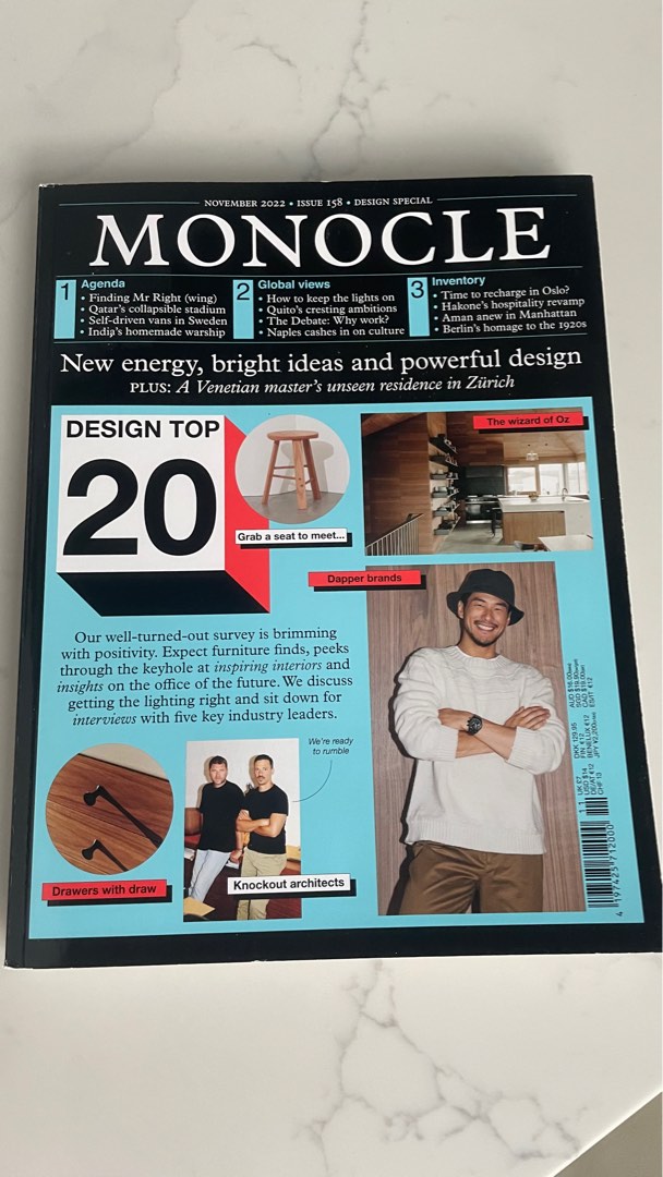 Monocle Design Special, Hobbies & Toys, Books & Magazines, Magazines on ...