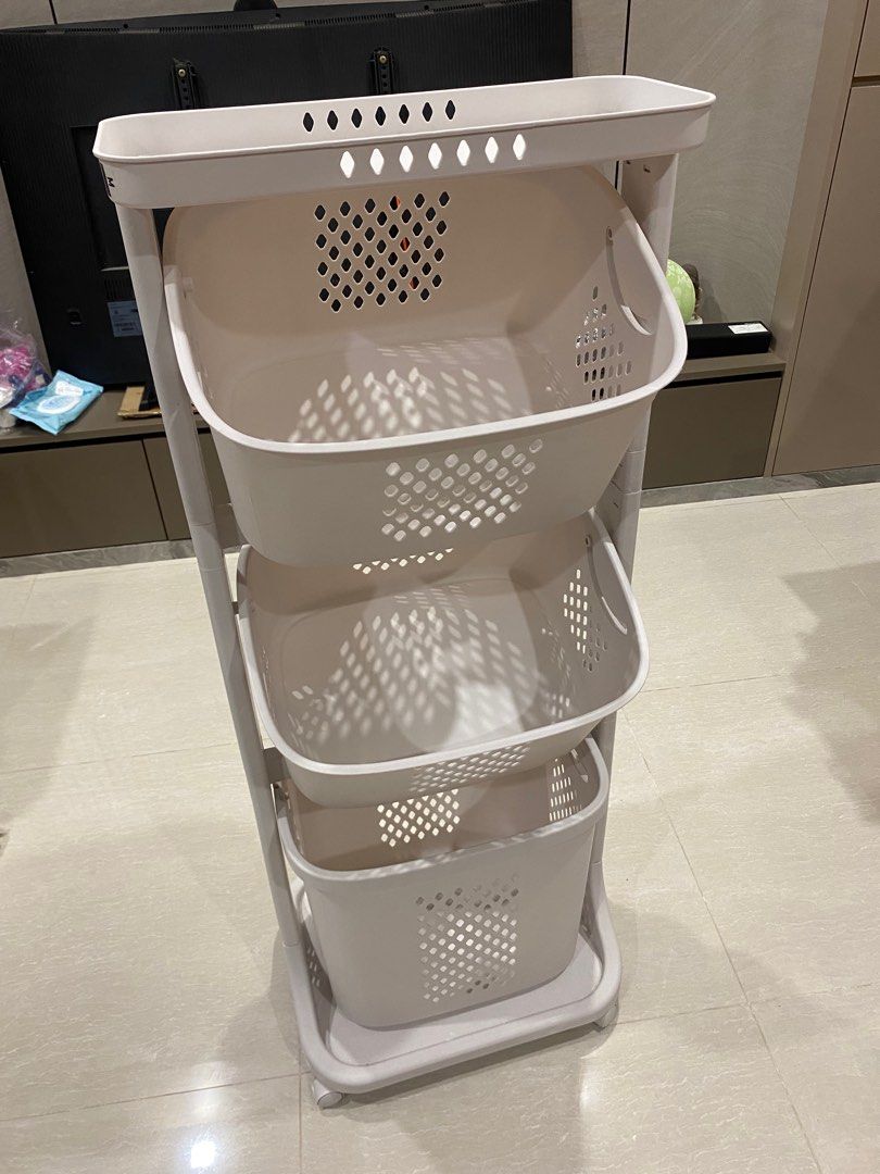 Multi-tiered Laundry Basket, Furniture & Home Living, Furniture, Other ...