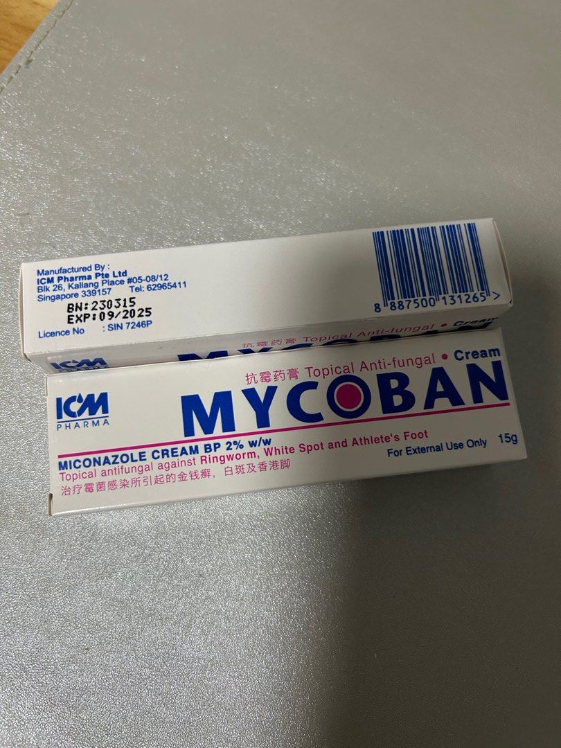 Mycoban x 2, Health & Nutrition, Medical Supplies & Tools on Carousell