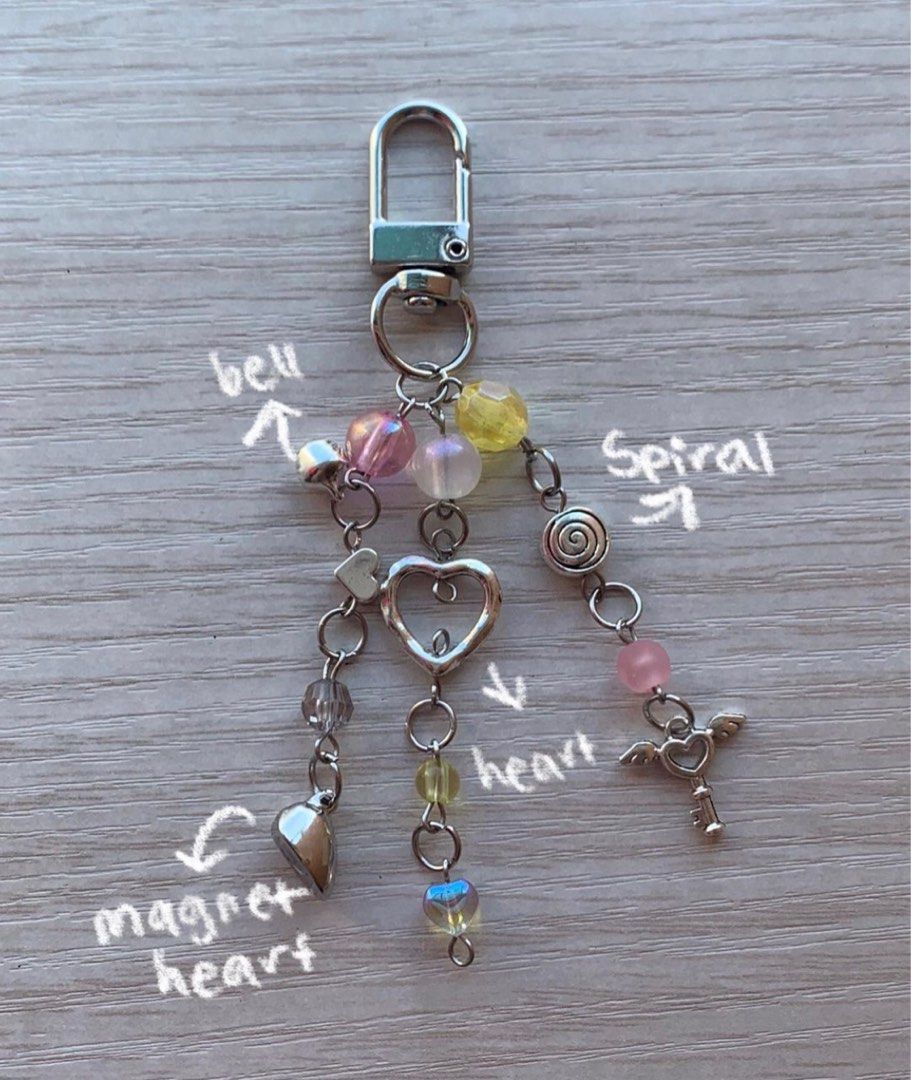 nana and hachi matching keychains!!, Women's Fashion, Jewelry ...