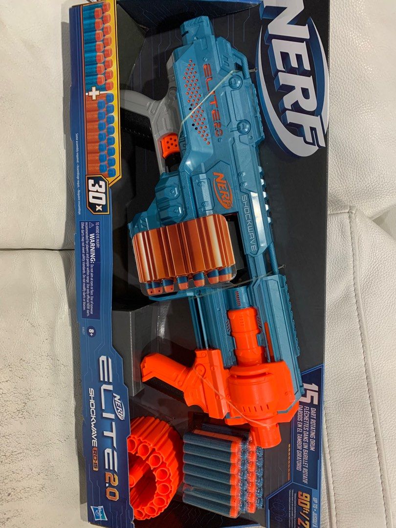 Nerf elite 2.0 shockwave RF-15, Hobbies & Toys, Toys & Games on Carousell