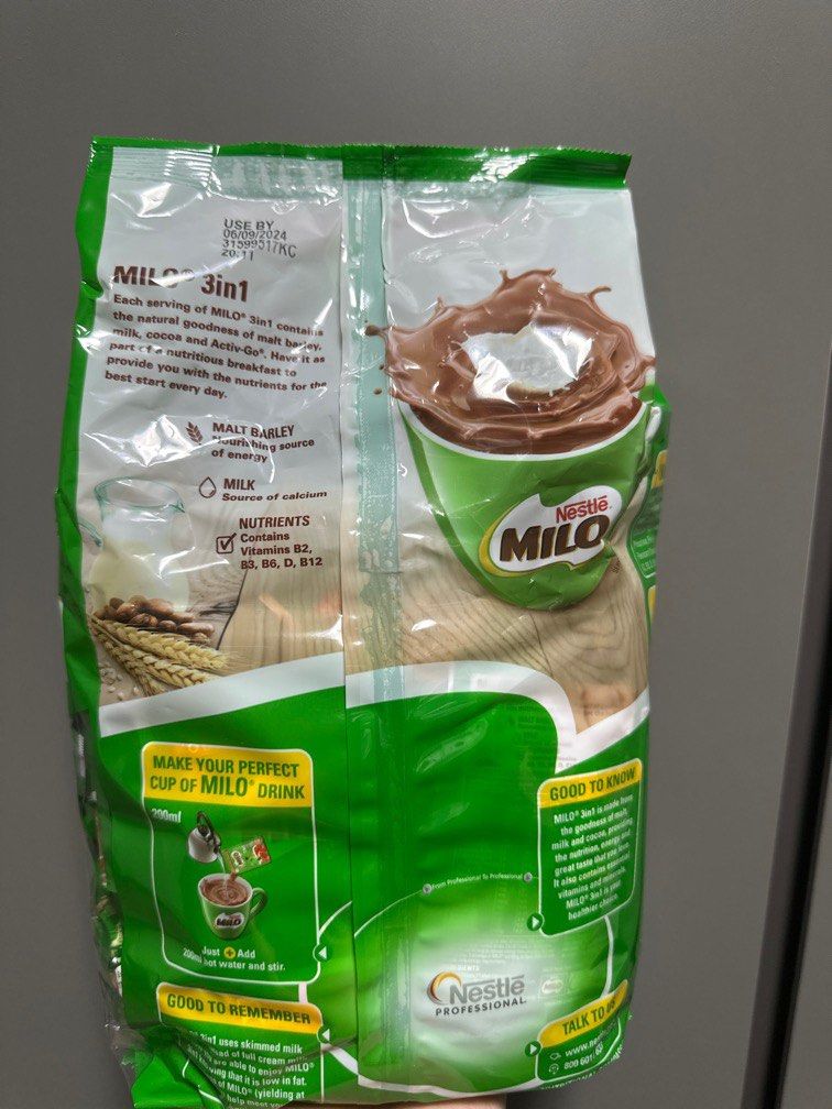 NESTLE MILO 3 IN 1 [30 sachets], Food & Drinks, Beverages on Carousell