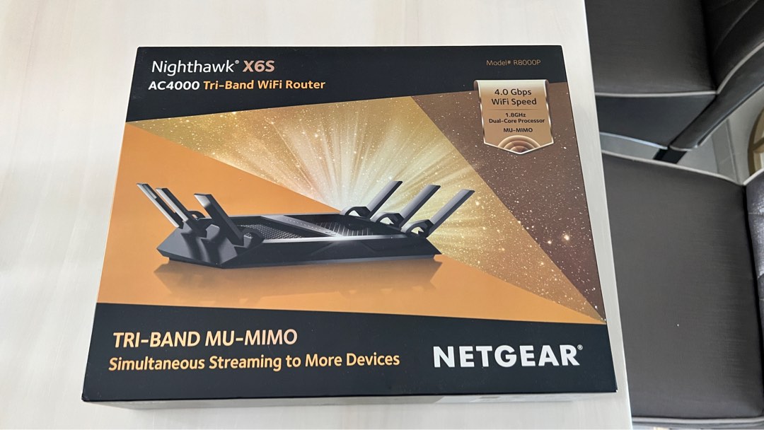 Netgear Nighthawk x6s AC4000 Tri-Band wifi router, Computers & Tech ...