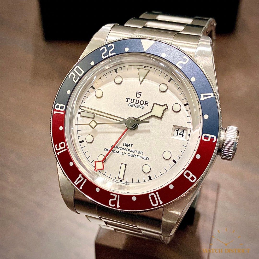 NEW 04/2023 Tudor GMT Opaline 79830RB FULL SET not Rolex 126710BLRO, Luxury, Watches on Carousell