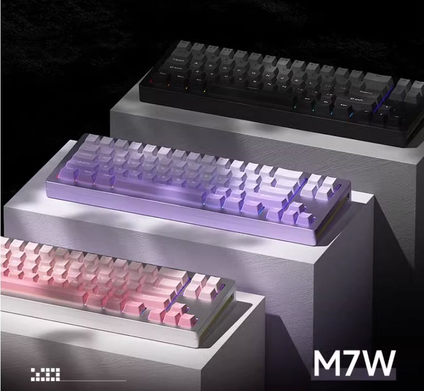 [NEW] AKKO Monsgeek M7W Wireless bluetooth M1W CNC Aluminium metal Case ...