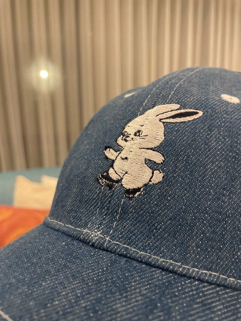 New Jeans Tokyo (Bunny) Denim Cap on Carousell