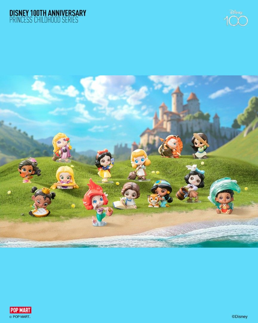 [NEW! POPMART] POPMART DISNEY 100TH ANNIVERSARY PRINCESS CHILDHOOD ...