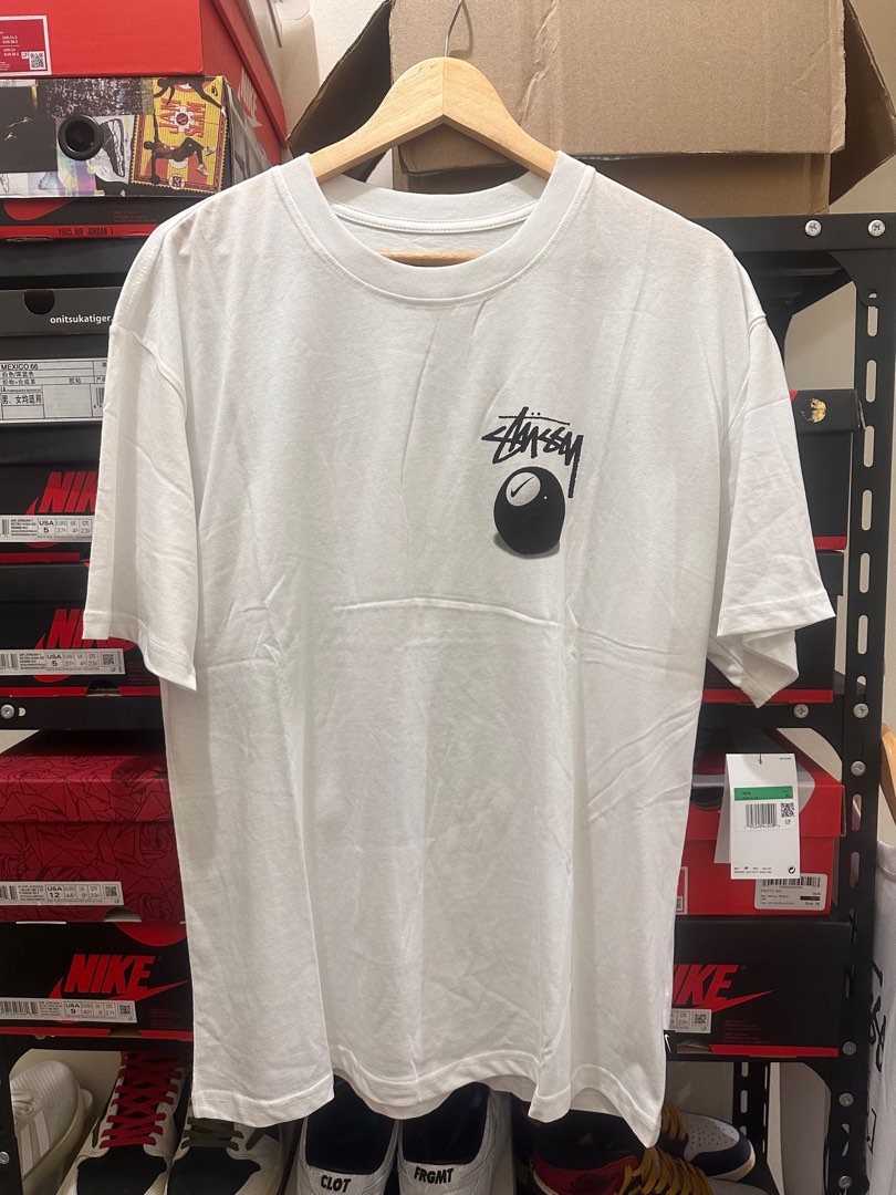 OCTOBER SALE! Limited Stocks left: Nike x Stussy 8Ball Tshirt, Men's ...