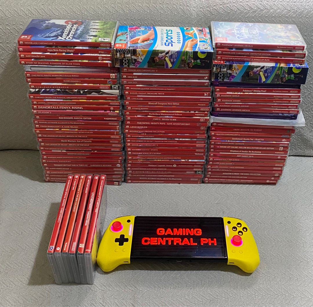 Nintendo Switch Physical games, Video Gaming, Video Game Consoles ...