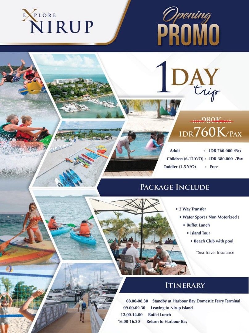 NIRUP ISLAND RESORT PACKAGE, Tickets & Vouchers, Local Attractions ...