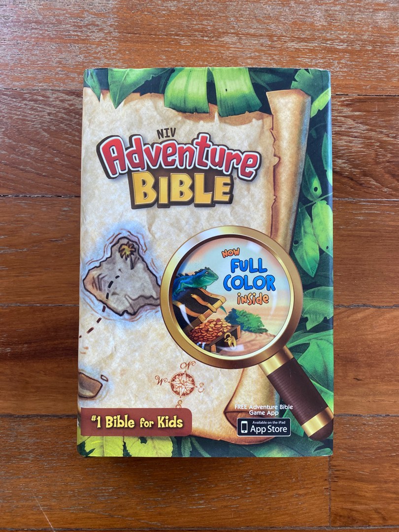 NIV, Adventure Bible, Hardcover, Full Color, #1 Bible for Kids, Hobbies ...