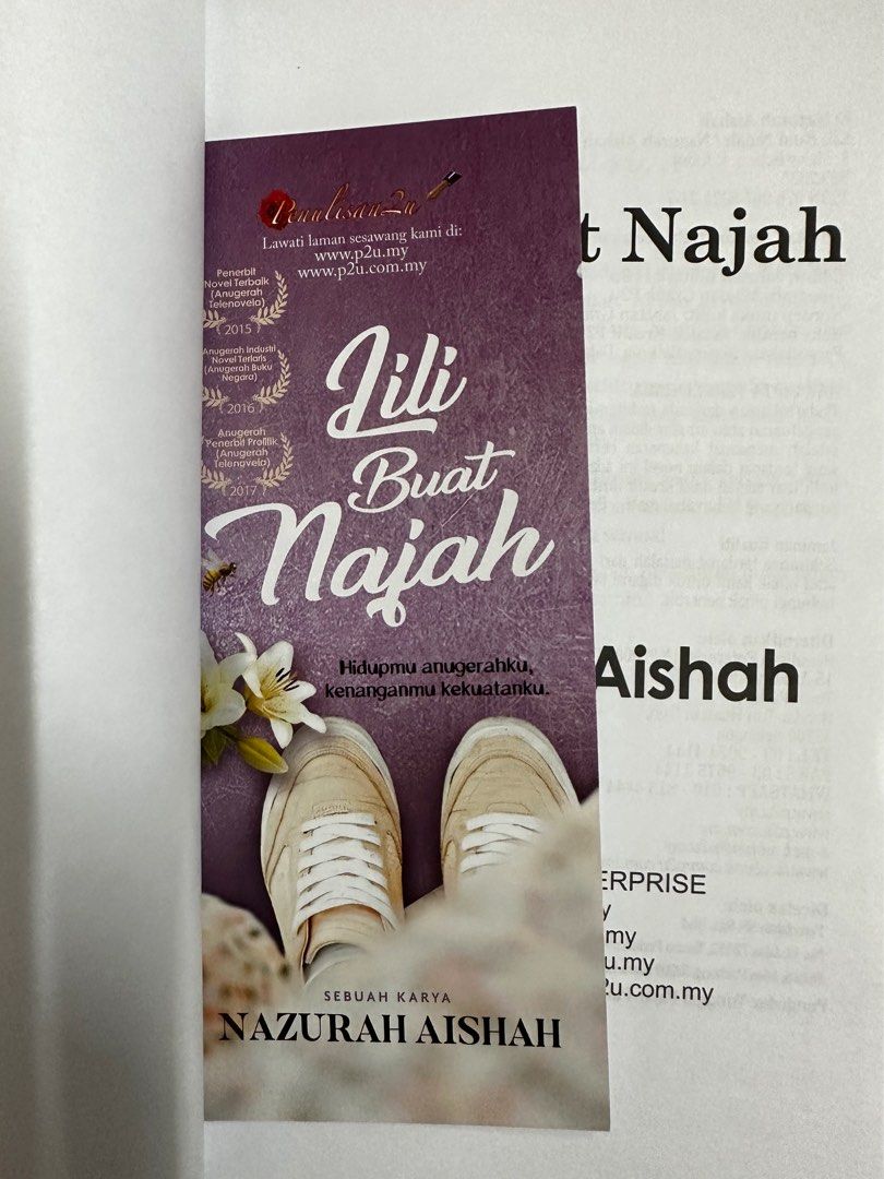 Novel melayu Lili Buat Najah by Nazurah Aishah/Novel Melayu preloved /Novel Malay , Hobbies ...