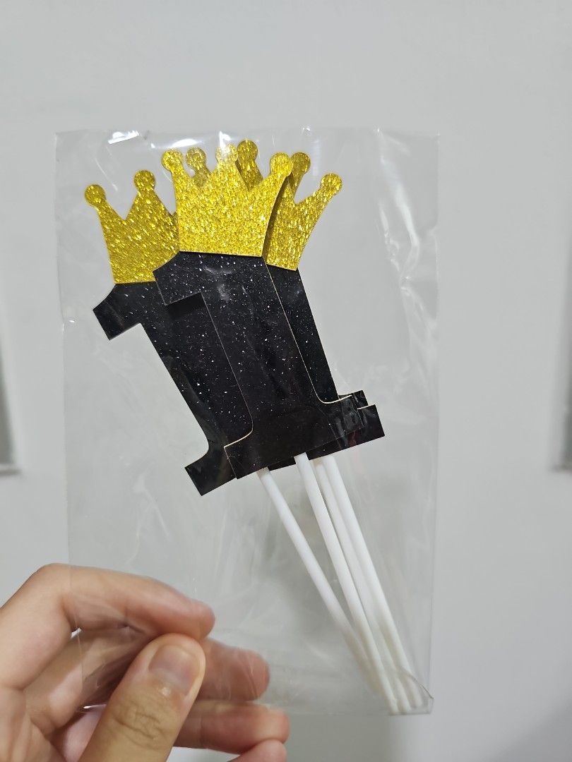 Number 1 Cake topper, Food & Drinks, Other Food & Drinks on Carousell