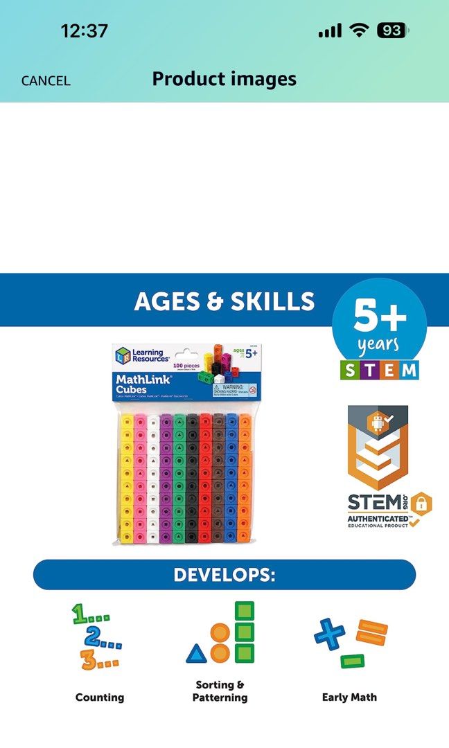 Number blocks 100 pieces colluded, Hobbies & Toys, Toys & Games on ...