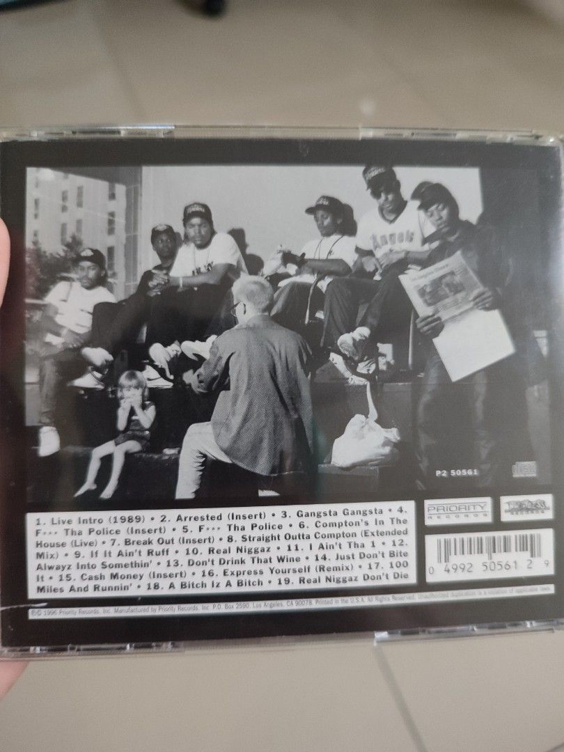NWA greatest Hits (1996 release), Hobbies & Toys, Music & Media, CDs ...