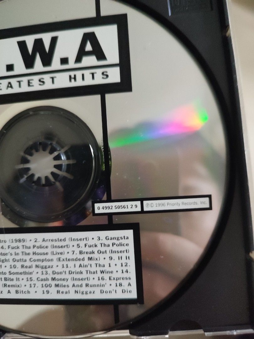 NWA greatest Hits (1996 release), Hobbies & Toys, Music & Media, CDs ...