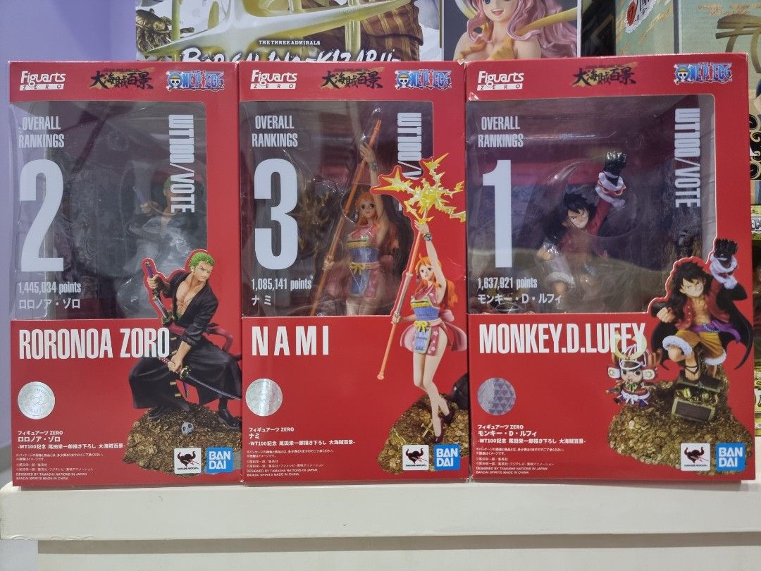 One Piece Figuarts Zero - Roronoa Zoro (WT100), Hobbies & Toys, Toys & Games on Carousell