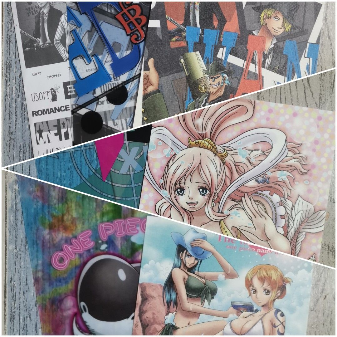 One Piece New World Visual Art set (2pcs) on Carousell
