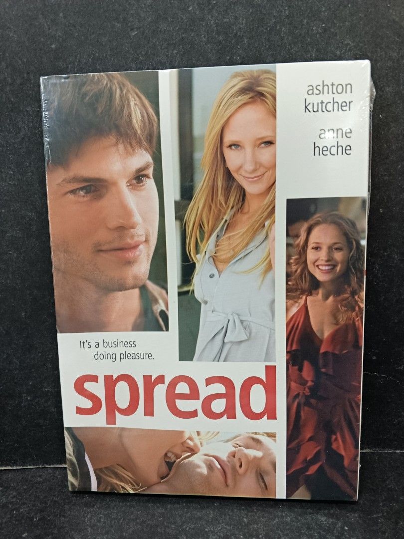 Original DVD: SPREAD - Ashton Kutcher, Anne Heche (Region 1) Movie Film ...
