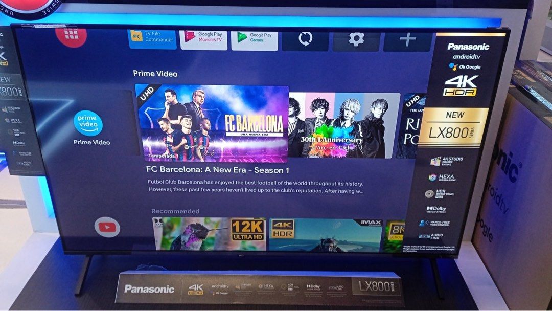 PANASONIC UHD LED ANDROID TV, TV & Home Appliances, TV & Entertainment ...