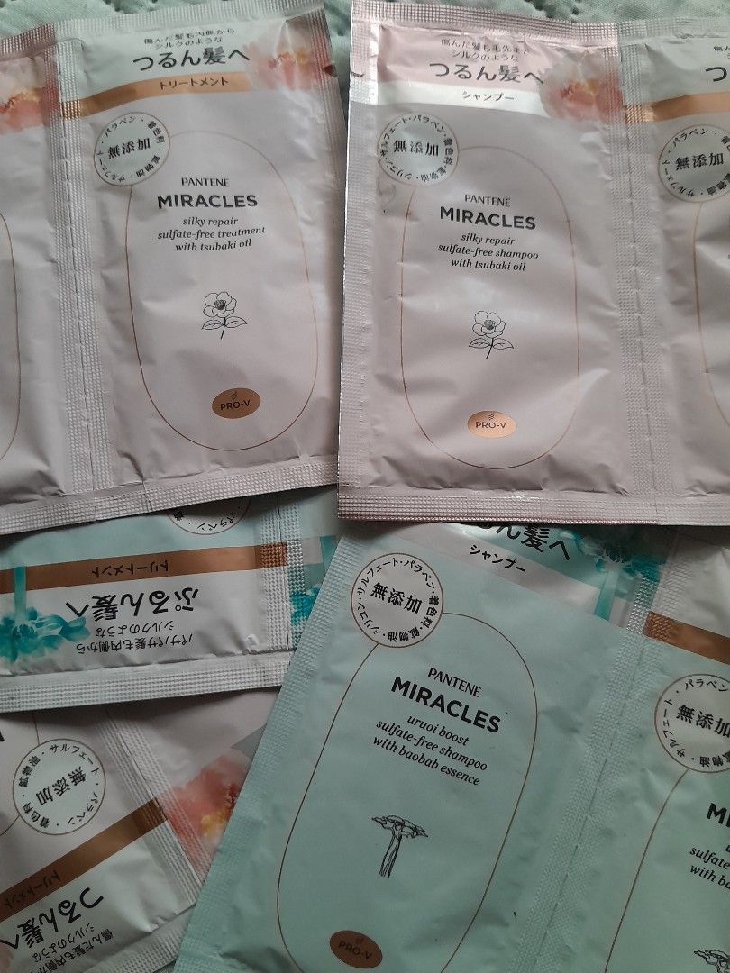 PANTENE Miracles hair treatment sachet on Carousell