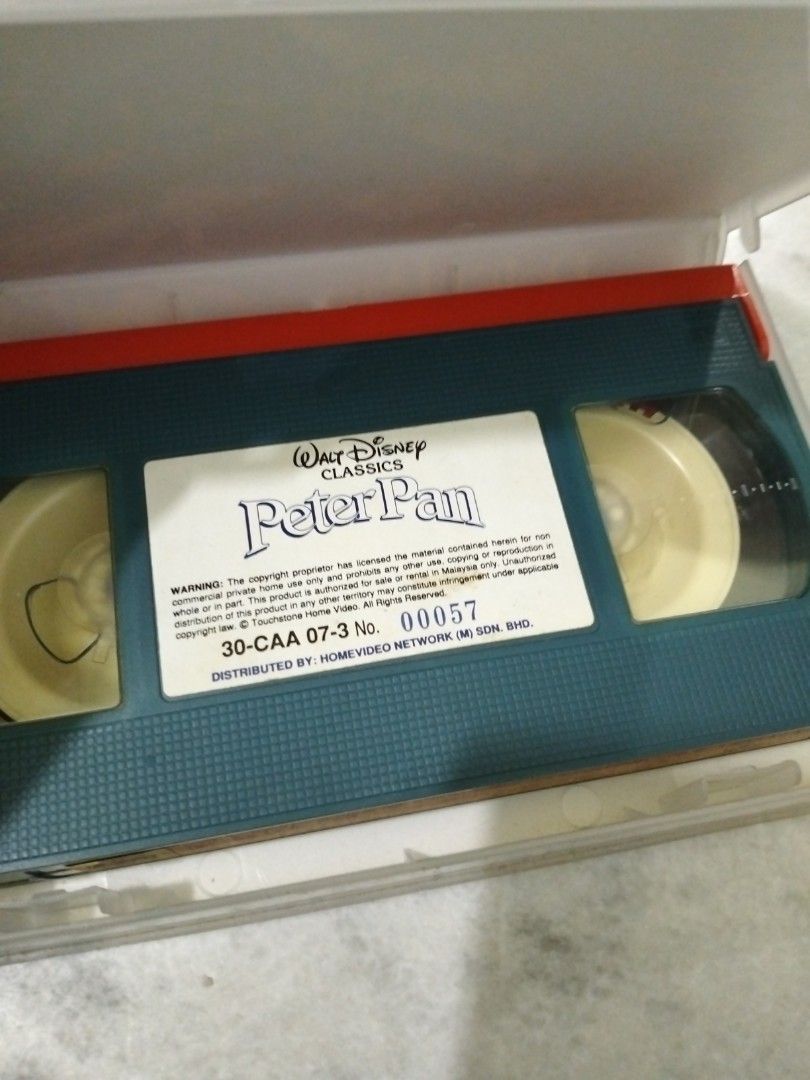 Peter Pan VHS, Hobbies & Toys, Collectibles & Memorabilia, Vintage ...