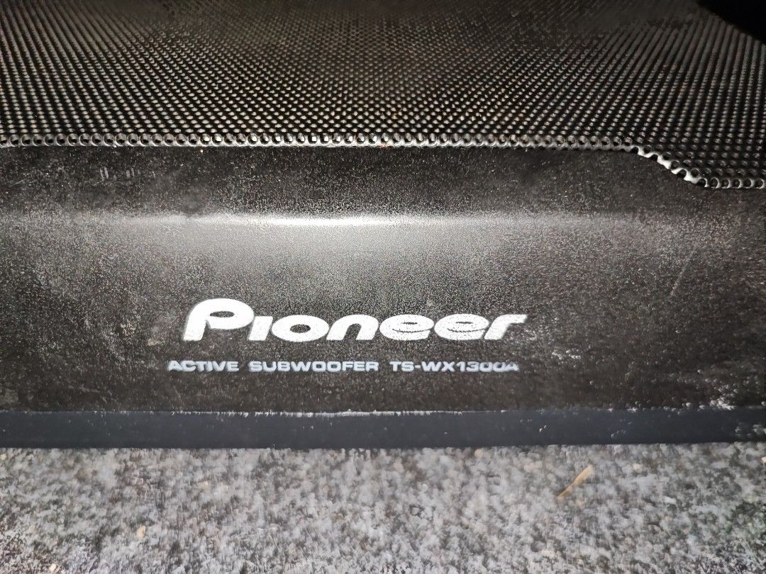 Pioneer TS-WX130DA Active Subwoofer, Car Accessories, Accessories on ...