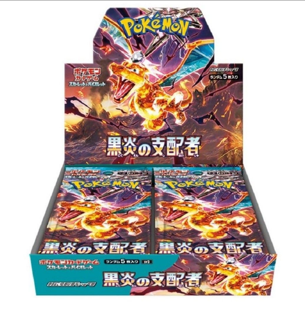 Pokemon Ruler of the Black Flame (ROBF) Booster Box, Hobbies & Toys ...