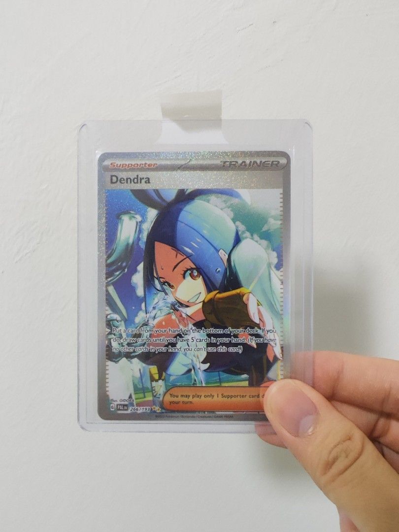 Pokemon TCG Dendra Special Illustration Rare SIR 266/193 Paldea Evolved ...