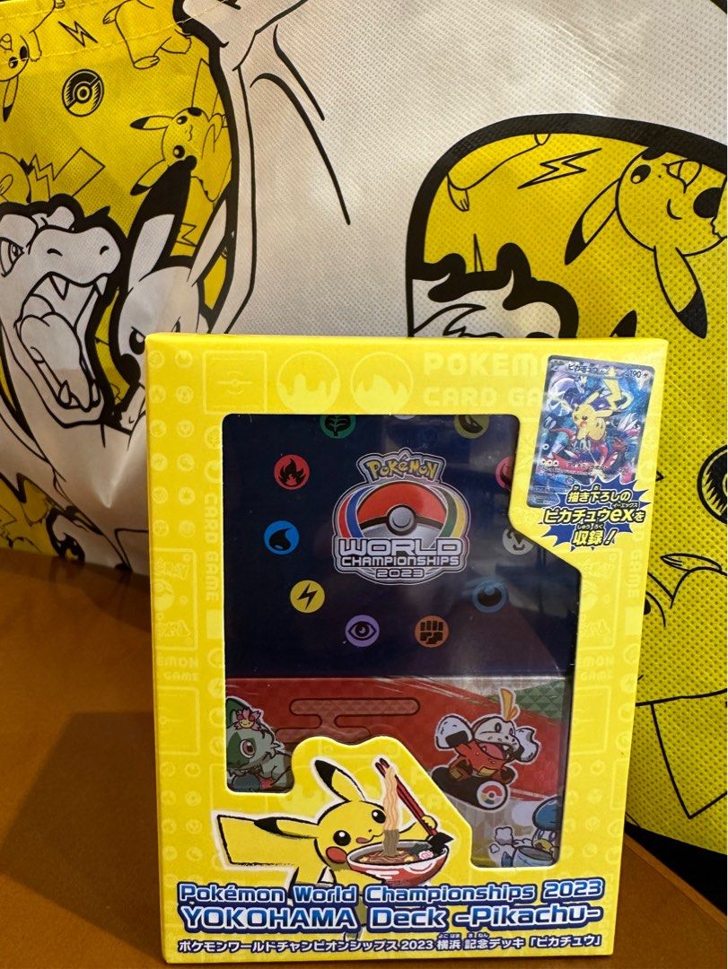 橫濱限定預組禮盒 Wcs 2023 Pokémon World Championships 2023 Yokohama Deck