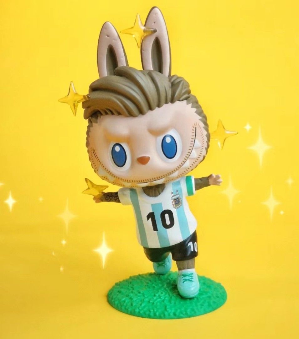 Popmart Labubu Argentino Lionel Messi Bang Goal, Hobbies & Toys, Toys ...