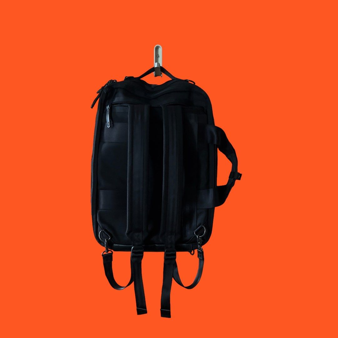 Porter Yoshida & Co. “Heat” 3-Way Briefcase (Black), Men's Fashion, Bags, Briefcases on Carousell