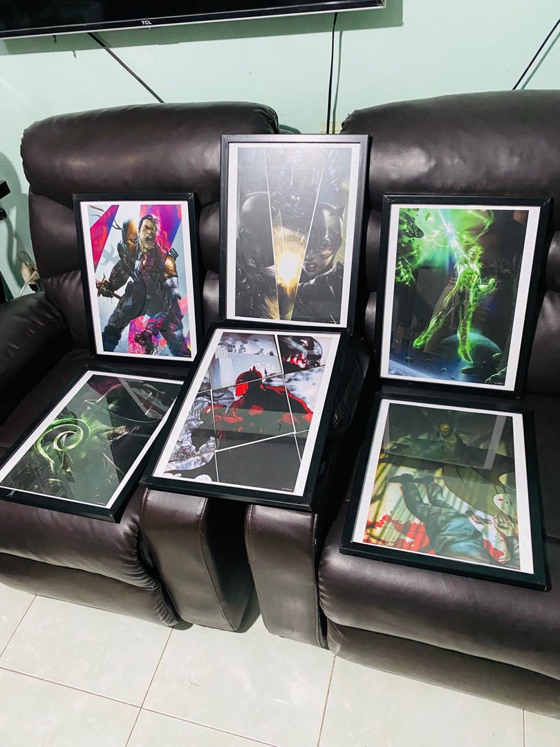 Portrait Dc Collection POSTER / BATMAN / JOKER, Hobbies & Toys, Toys ...