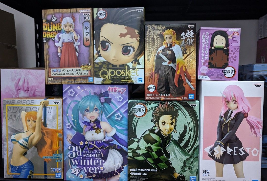 Prize Figures - Hatsune Miku - One Piece - Demon Slayer, Hobbies & Toys ...