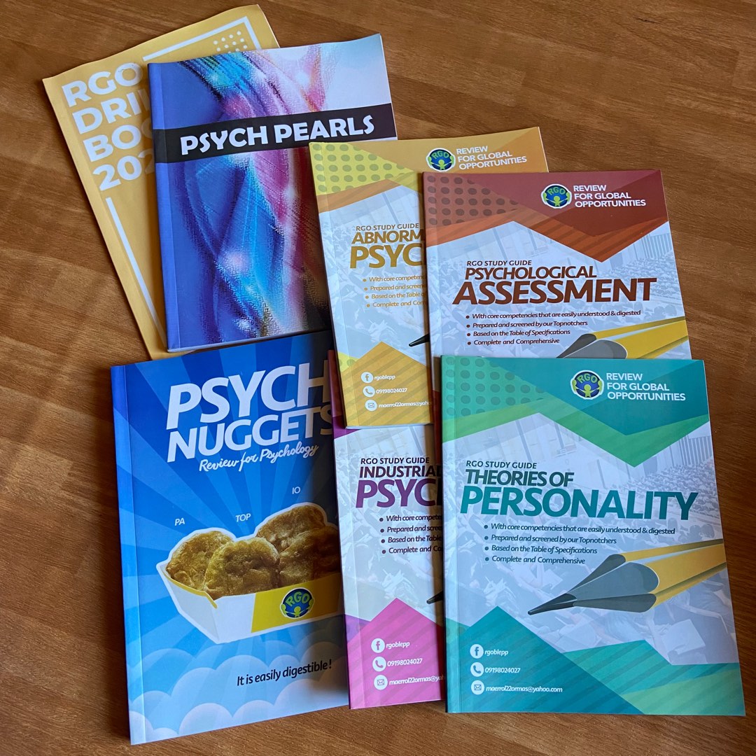 Psychometrician Reviewer (Psychology), Hobbies & Toys, Books ...