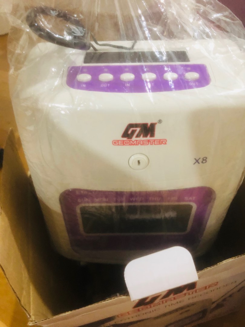 GEOMASTER x8 /Punch Time Machine/punch card USED BY GOV OFFICE + 50 ...