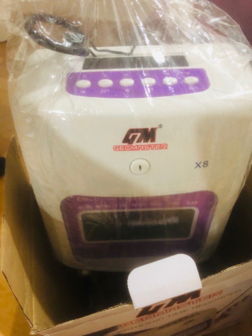 GEOMASTER x8 /Punch Time Machine/punch card USED BY GOV OFFICE + 50 ...