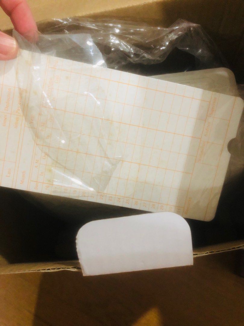 GEOMASTER x8 /Punch Time Machine/punch card USED BY GOV OFFICE + 50 ...