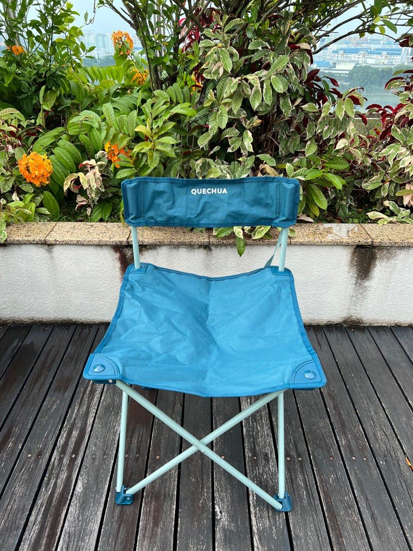 Quechua foldable Trolley and Chairs, Sports Equipment, Hiking & Camping ...