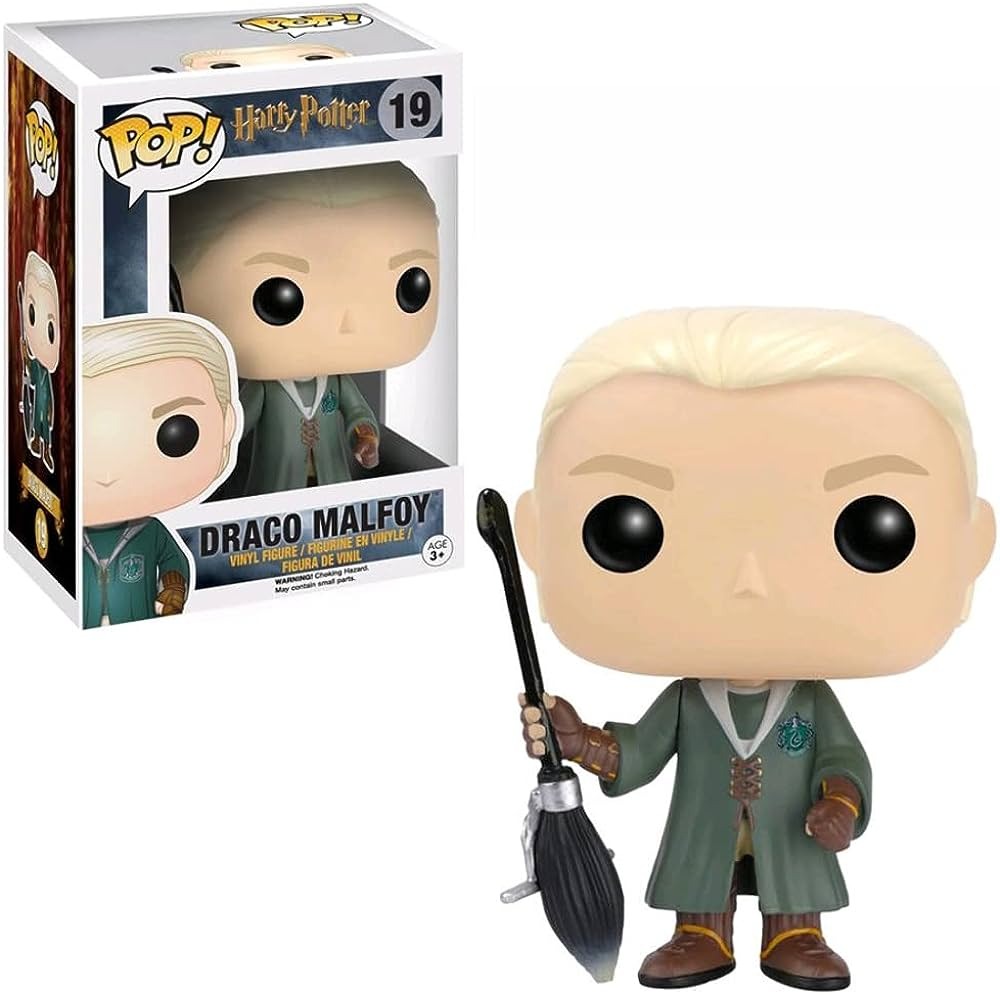 Quidditch Draco Malfoy - Harry Potter Funko Pop #19, Hobbies & Toys ...