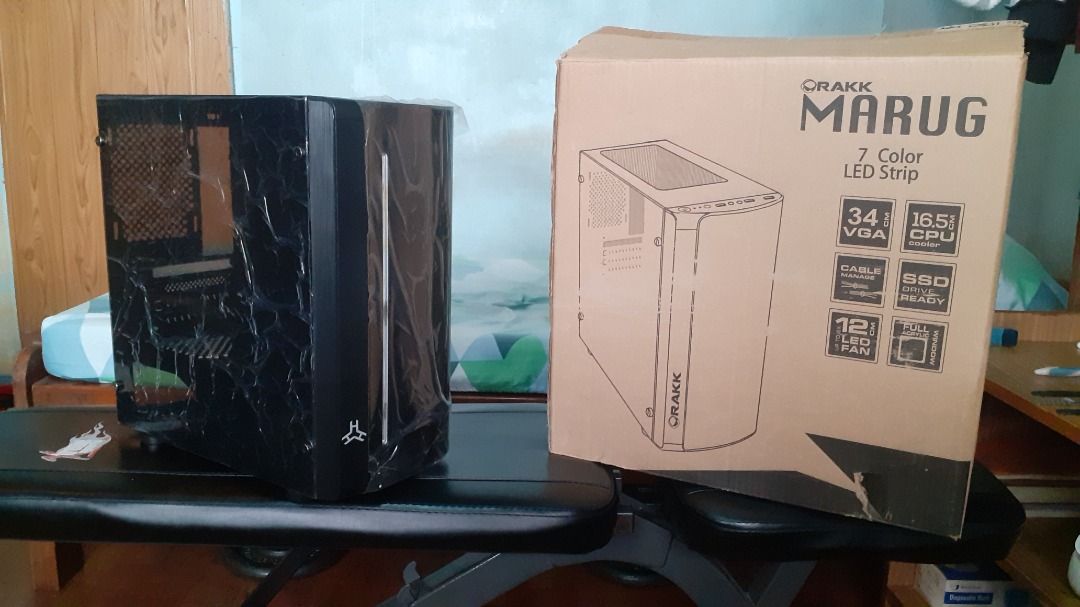 Rakk Marug PC Case, Rakk Maris X2 LED Fans, Computers & Tech, Parts ...
