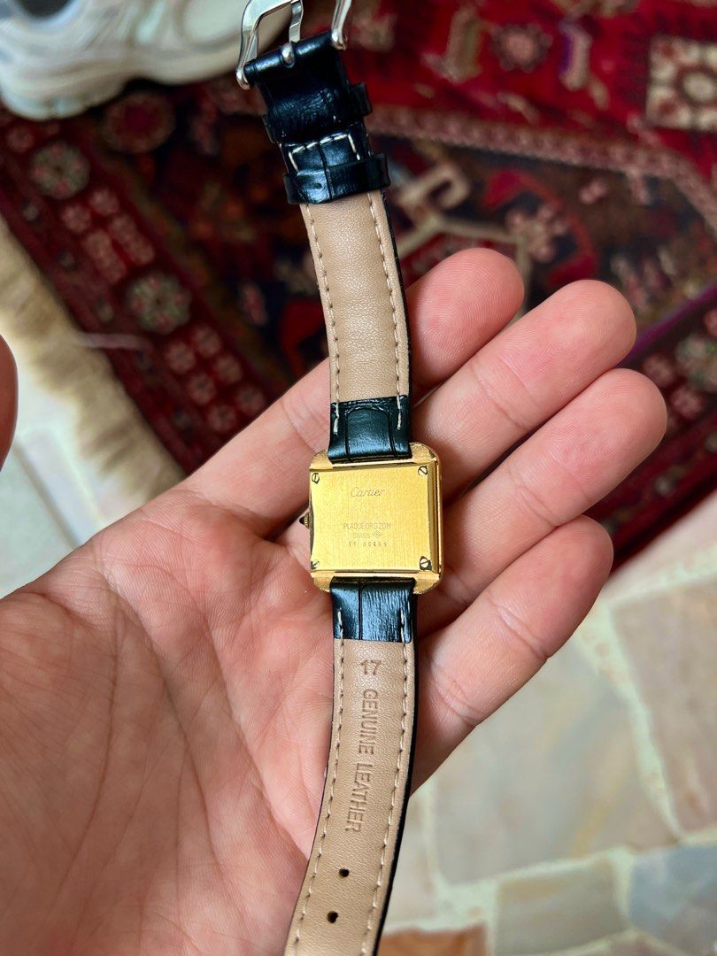 Rare Cartier Vintage Stepped Tank 1970s, Luxury, Watches on Carousell