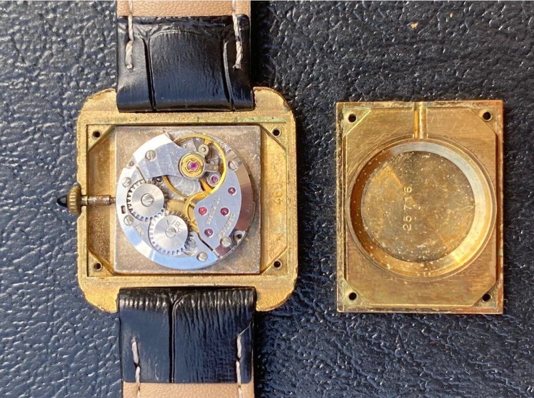 Rare Cartier Vintage Stepped Tank 1970s, Luxury, Watches on Carousell