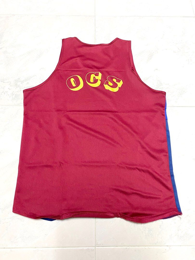 RARE!! SAFTI OCS Officer Cadet School SAF Tank/Vest/Singlet, Men's ...