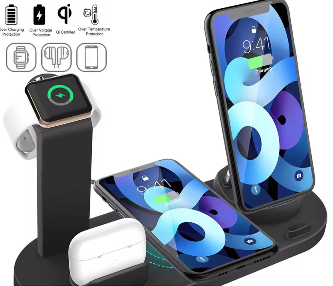 [Rarely used] wireless charger Docking station, Mobile Phones & Gadgets, Mobile & Gadget ...