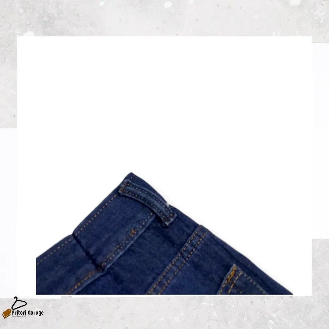Raw Denim Tebal Ankle Jeans Bruno Swiss Guan Slim Fit Blue Color "Vintage" on Carousell