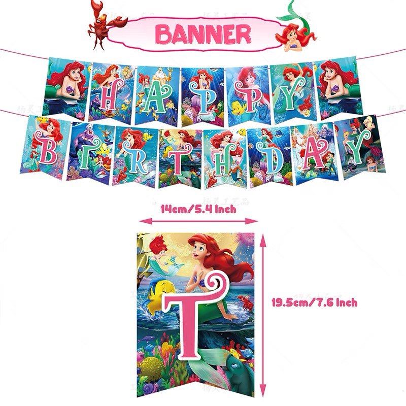[Ready Stock] New Arrival ~ Walt Disney The Little Mermaid Princess ...