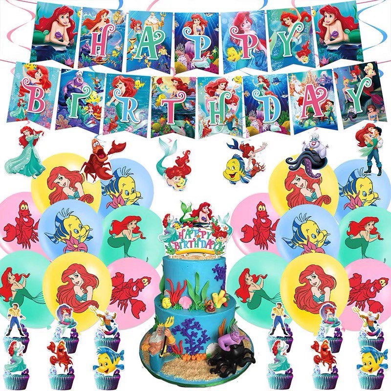 [Ready Stock] New Arrival ~ Walt Disney The Little Mermaid Princess ...