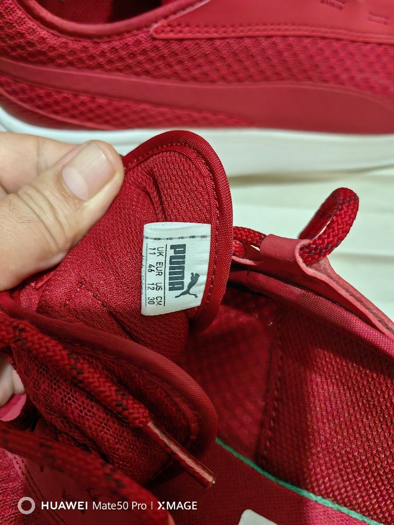 Red puma shoes, Men's Fashion, Footwear, Sneakers on Carousell